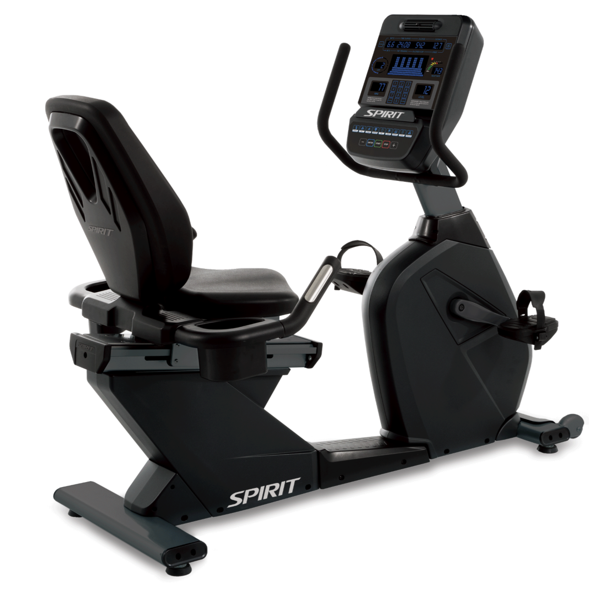 Spirit CU900 LED Commercial Upright Bike - Mark Phillips UK Fitness